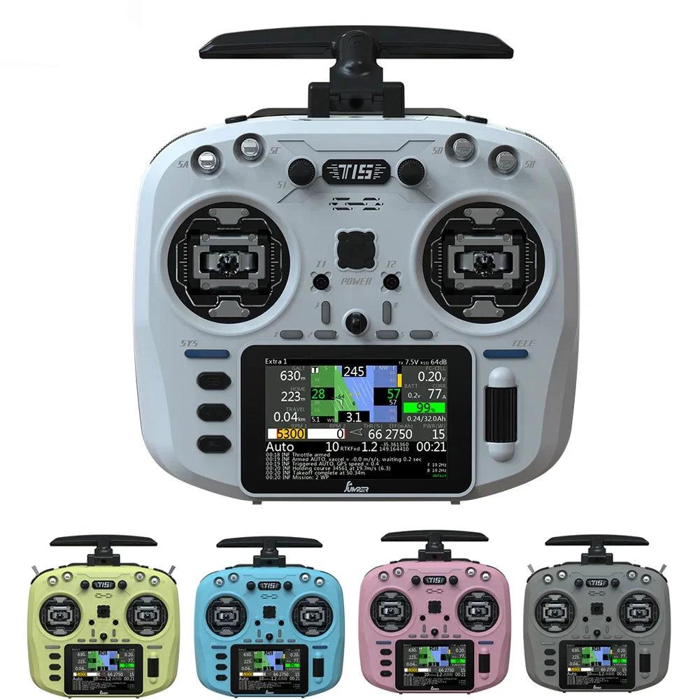 Jumper T15 ELRS 2.4GHz Radio Transmitter w/ 3.5" Touchscreen + Hall Gi